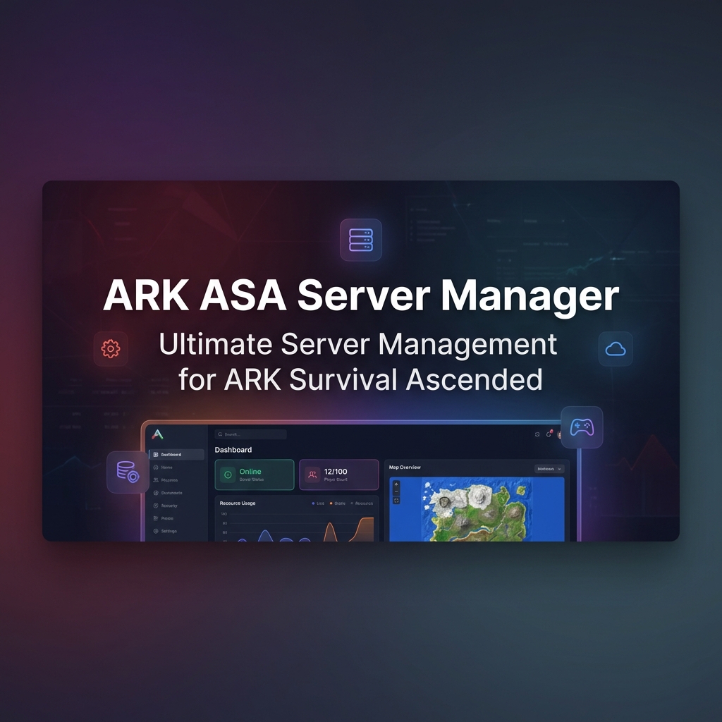 ARK ASA Server Manager - Ultimate Free ARK Survival Ascended Server Tool